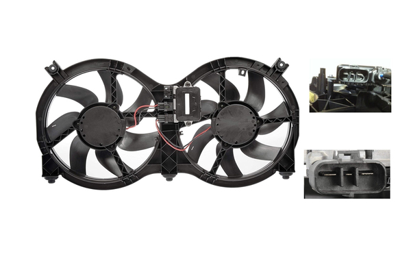 Radiator Fan For Nissan Pathfinder R52